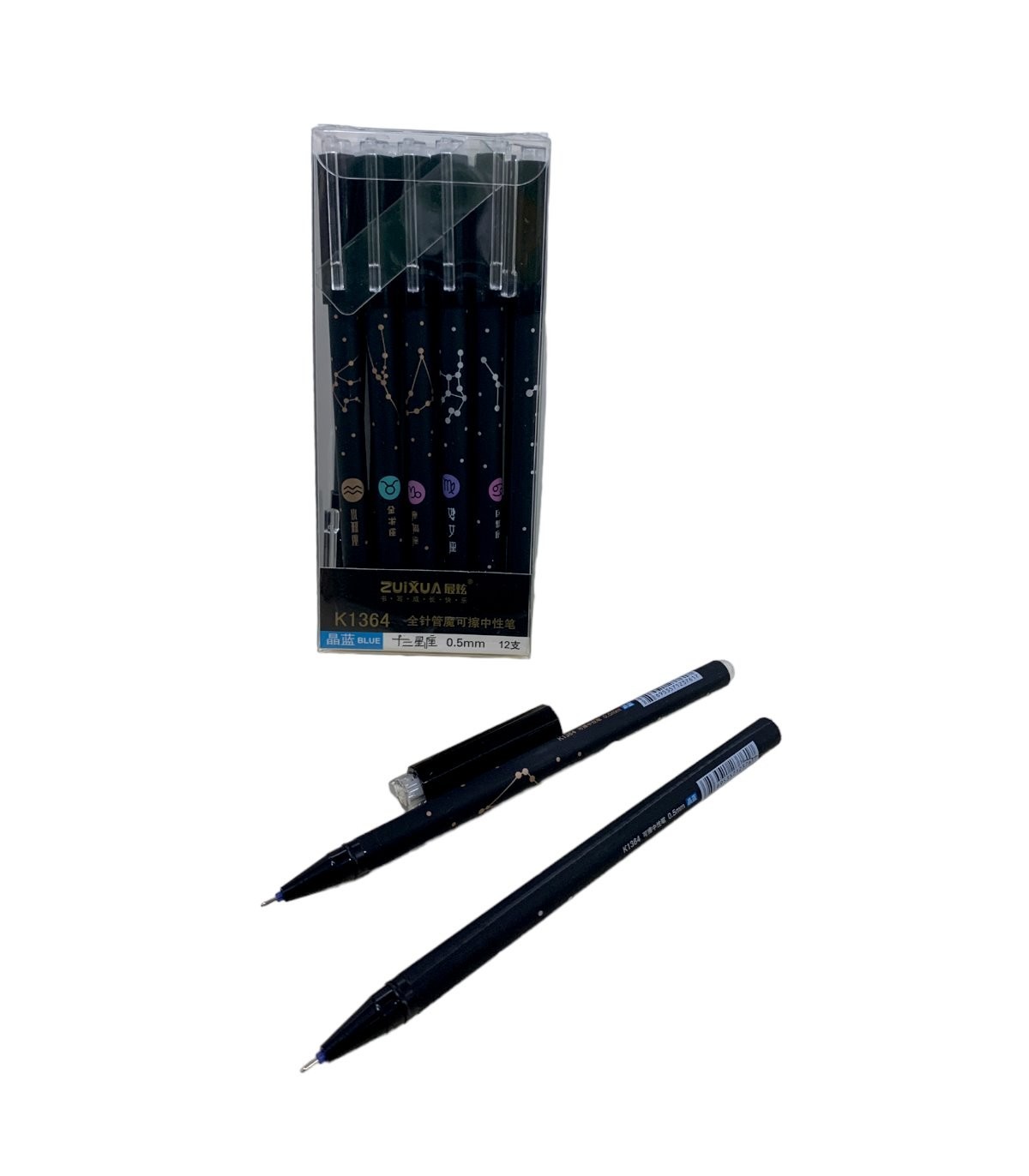 BOLIGRAFO C/ BORRADOR 12PCS (K1364)